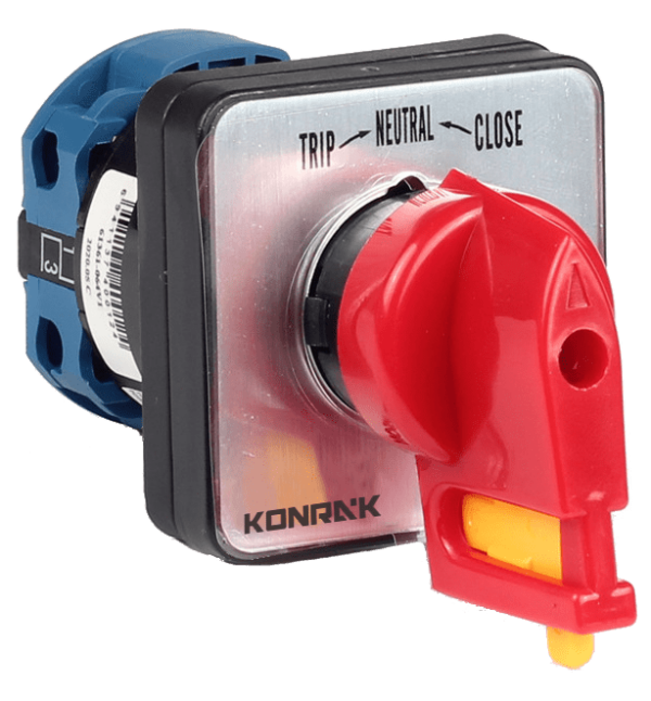 Rotary Cam Switches - Push To Turn Spring Return Switches - Konrak ...