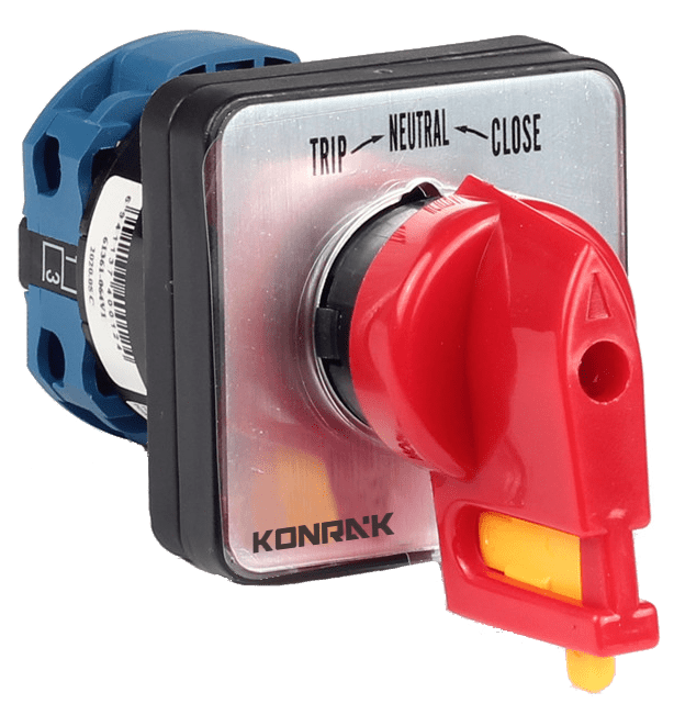 Rotary Cam Switches - Push To Turn Spring Return Switches - Konrak ...